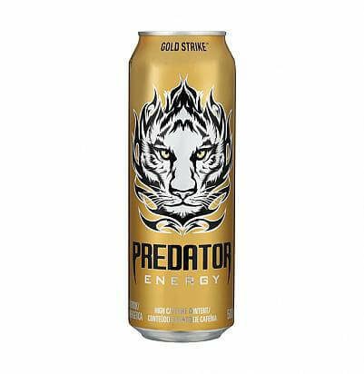 Predator Refrigrrante Energy Gold Strike 350ml - Krolyc